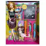 Buy Sharva Enterprise Teacher Doll with Kid and pet Online at Best ...