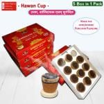 Buy Devyagya Hawan Sambrani Dhoop Cup | Pack of 5 Box | Hawan Dhoop ...