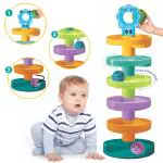 Buy Toymate Cat Spiral Fun - A Roll Ball Toy with 7 Layer Ball Drop ...