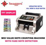 Buy swaggers Best Mix Note Counting Machine With Fake Note Detection ...