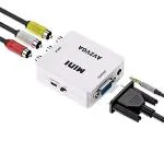 Buy Microware RCA, VGA, Auxiliary, HDMI Adapter for PC Online at Best ...