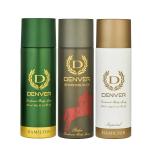 Buy DENVER Hamilton Deo, Sporting Club Rider & Imperial Deo - 200ML ...