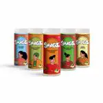 Buy SMAGZ Flavored Peanut Combo (Masala, Peri Peri, Thai Sweet Chilli, Barbeque, Tandoori), 750G ...