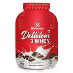Buy B2 Nutrition Chocolate Delicious 3 Whey Protein 2 kg Online at Best ...