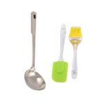 Buy FIRST FRONT Stainless Steel Kitchen Tools Chamcha With Big Spatula ...