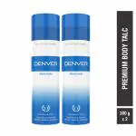 Buy DENVER Blue Code Premium Body Talc (2 x 300 g) Online at Best ...