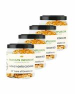 Buy Mamus Infusion Honey and Oats Cookies Vegeterian 250 g (Pack of 4 ...