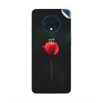 Buy GADGETSWRAP Printed Vinyl Skin Sticker for Oneplus 8 - red flower ...