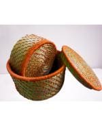 Buy GB OREOLE Handmade Sabai Grass Thread Storage Box Online at Best ...