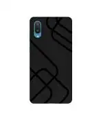 Buy Casotec Zig-Zag Black Line Design 3D Printed Hard Back Case Cover ...