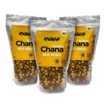 Buy Chaskaah Haldi Masala Chana 600g (200gx3) by JK | Bhuna Chana | Roasted Masala Chickpeas ...