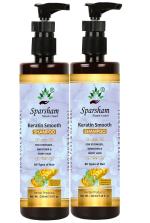Buy Sparsham Keratin Smooth Stronger Smoother & Shin Hair Shampoo 420ml ...