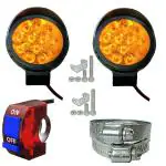 Buy Eshopglee Clamp High Power Heavy Duty Yellow Color LED Cap ...
