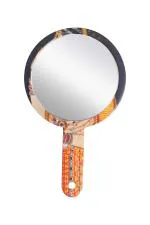 Buy Victor Mirrors Decorative Hand Mirror 7x10.75 Inch, UV Print Makeup ...