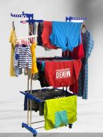 Buy TNC INDIAN MADE PLASTIC AND STAINLESS STEEL DOUBLE POLL CLOTH ...