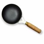 Buy MYNAKSHA Iron Tadka Pan/thalipu karandi with Handle Loha/Lokhand ...