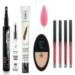 Buy Snatch Makeup Primer Fixer Foundation Face Compact Sponge & Liquid ...