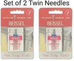 Buy ZENITH Beissel Twin Needles Machine Sewing Needle (Ball Point ...