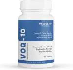 Buy Vogue Wellness Voq -10 Omega 3 Coenzyme Q10 For Healthy Heart ...