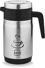 Buy Basik Black Steel Insulated Flask, 1100 Ml Online at Best Prices in ...