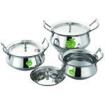 Buy JVL Silver Stainless Steel Cookware And Serveware Essential Utensil ...