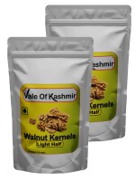 Buy Vale Of Kashmir Walnut Kernels Light half 1 kg, Walnuts Without Shell, Kashmiri Akhrot Giri ...