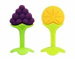 Buy Enorme Silicone Fruit Shape 2 Piece Of Teething Soft Sensory ...