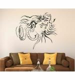 Buy WOLPEP Multicolor Vinyl Lord Shiva Wall Sticker Online at Best ...