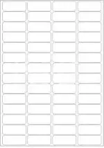 Buy Novajet (Technova) Mpl 56 Labels (Per A4 Size Sheet) Multi Purpose ...