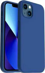 Buy Speeqo Silicone Royal Blue Back Cover For Apple Iphone 13 Online at ...