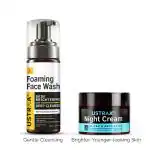 Buy Ustraa Bright Night Kit - Foaming Face Wash - For Skin Brightening ...
