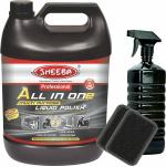 Buy Sheeba Multi Purpose Polish, Dispensing Bottle, Foam Pads 4500 Ml (Pack Of 6) Online at Best ...