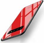 Buy Mbcase Samsung Galaxy S10 Plus Red Glass Hard Case Back Cover ...