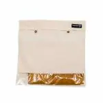 Buy ARTIZANIA Single Packing Saree Storage Cover Bag (Half White Kora ...
