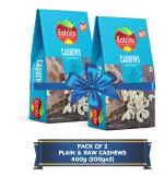 Buy Eatriite Plain & Raw Whole Cashews 400g ( 200g x 2 ) Online at Best Prices in India - JioMart.