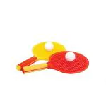 Buy CHILLPISH Lkr Enterprises Small Badminton Plastic Two Rocket Bat ...