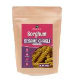 Buy NatureOnus Sorghum Sesame Baked Chakli Stick (Jowari) -100Gms- Pack ...
