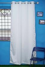 Buy Parda Online Tan Blackout Solid Eyelet Plain Window Curtain 7ft ...