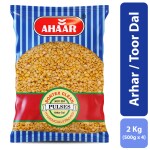 Buy Ahaar Arhar/Toor Dal 2Kg (500g X 4 Packs) Online at Best Prices in India - JioMart.