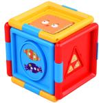 Buy Kiditos Steam Logic Puzzle Cube Baby Shape Sorter Toy 24 Months+, Baby Activity Educational ...
