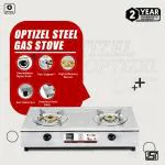 Buy OPTIZEL AMALFI 2Burner Stainless Steel LPG Gas Stove I Manual ...