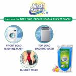 Buy Washberry Top Load Front Load And Bucket Wash Liquid Detergent For ...