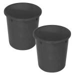 Buy Kuber Industries Plastic Open Plastic Dustbin Without Lid|Garbage ...