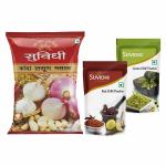 Buy Suvidhi Kanda Lasun Masala 200gm 3, Red Chilli Thecha 100gm 3 ...