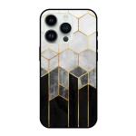 Buy Qrioh Tricolor Pattern Glass Case for Apple iPhone 14 Pro Online at ...