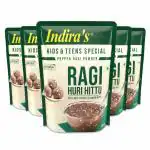 Buy INDIRA FOODS Ragi Huri Hittu - Teens & Kids Special, Popped Ragi Mix with Cashew Nuts, Malt ...