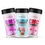 Buy Bake King Ice Cream Stabilizer Powder 50gm, GMS Powder 50gm and CMC ...