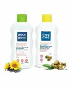 Buy Mee Mee Baby Oil with Fruit Extracts/Mild Baby Shampoo (400 ml ...