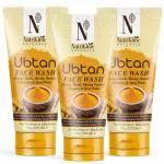 Buy NutriGlow NATURAL'S Ubtan Face Wash With Haldi, Chandan & Rose Water, All Skin Types 100gm ...