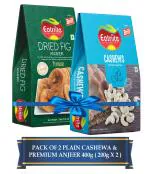 Buy Eatriite Anjeer (FIG) Normal & Cashew W240 400g ( 2 x 200g) Online at Best Prices in India ...